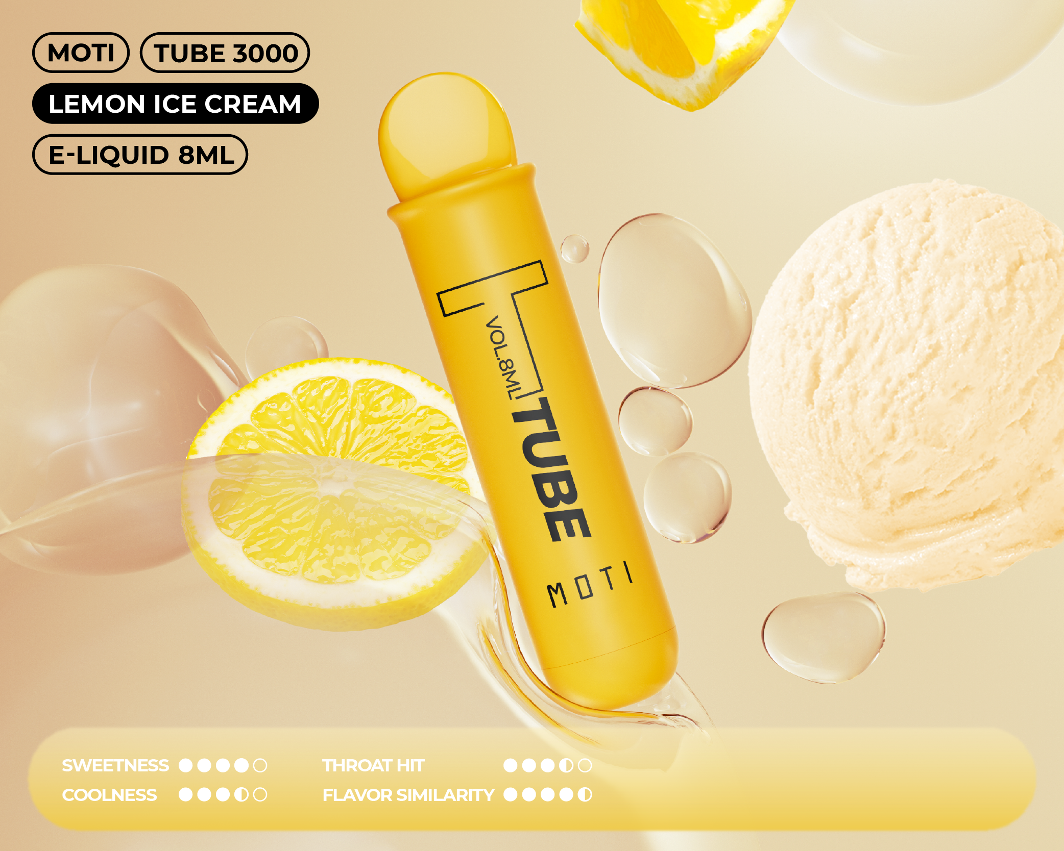 MOTI TUBE 3000 Dispense Vape Kit